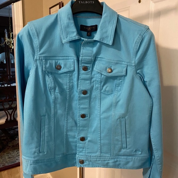 Talbots | Jackets & Coats | Talbots Blue Denim Jacket | Poshmark